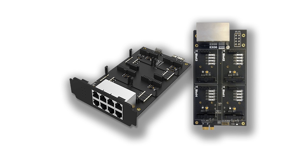 Yeastar EX08 Car Slot ใส่ Module O2, S2, SO, GSM ใช้ร่วมกับ Yeastar ...