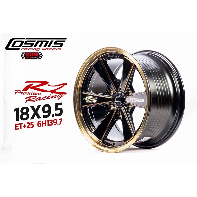แม็ก Cosmis RZ Racing ขอบ 18 6/139 (4วง) | Shopee Thailand