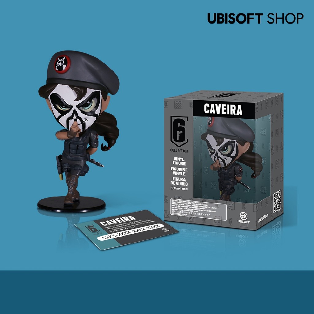 Ubisoft : Rainbow Six Siege Six Collection: Caveira Chibi Figurine ...