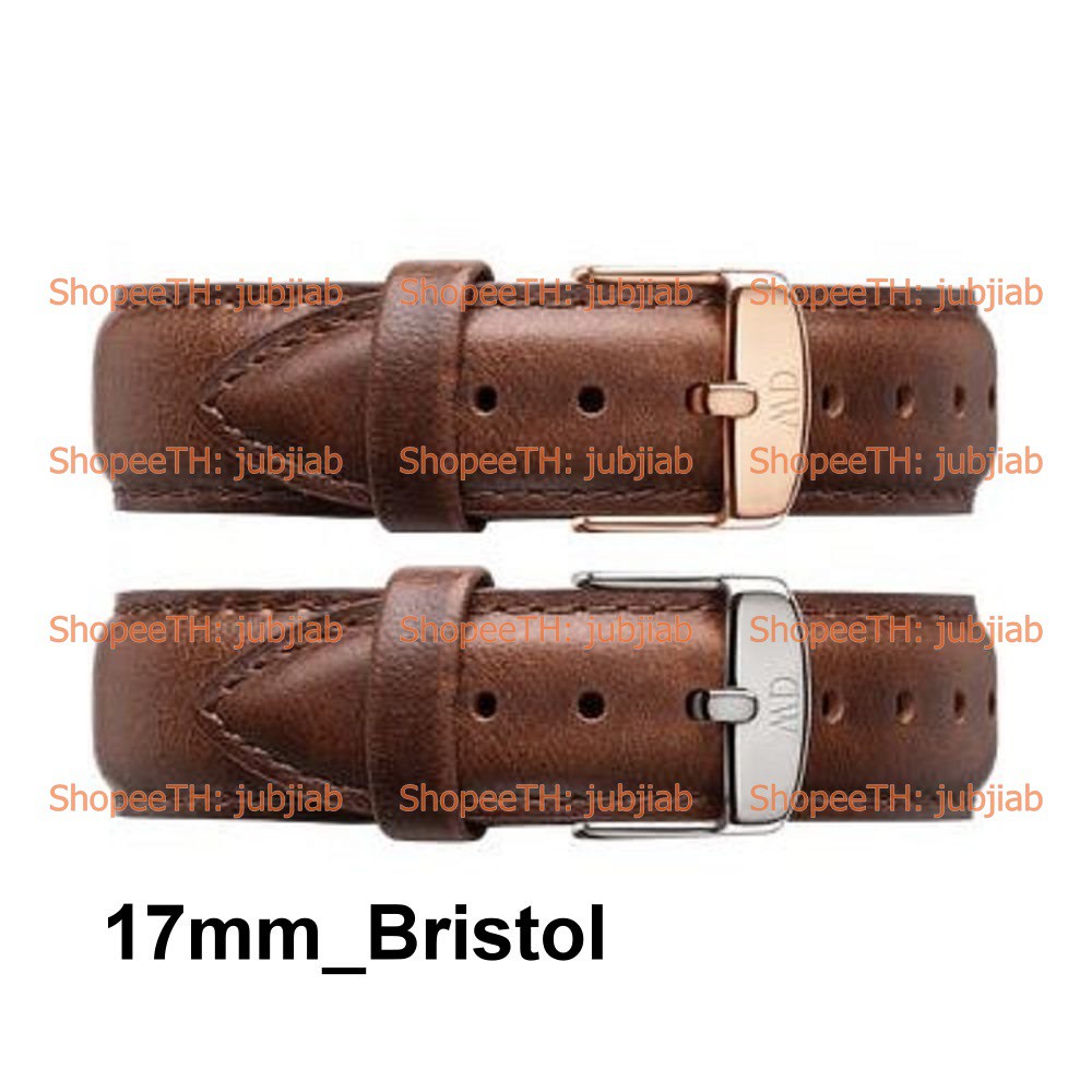 DW Dapper 34mm 38mm Leather Watch Strap 17mm 19mm Leather Watch Band ...
