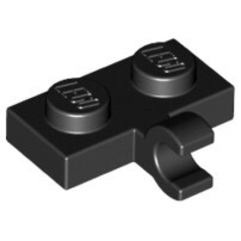 Lego plate part (ชิ้นส่วนเลโก้) No.11476 Modified 1 x 2 with Clip on ...