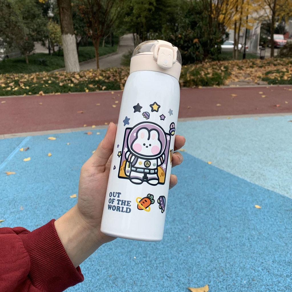 🏷️กระติกเก็บความร้อน💕 วัสดุสแตนเลส 304 กระติกน้ำ กระบอกน้ำ กระติกน้ำร้อน-เย็น สแตนเลสขนาด350 ml ...