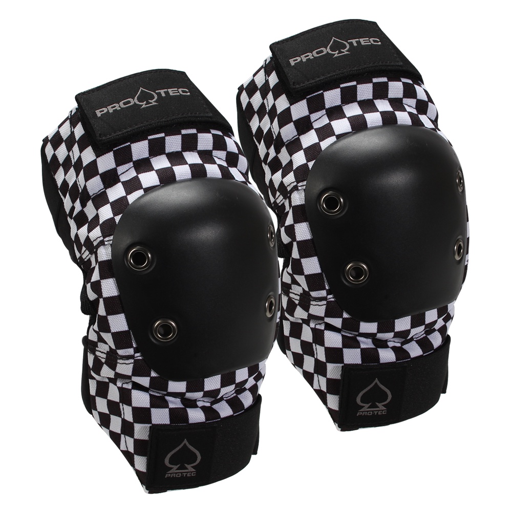 อุปกรณ์เซฟตี้ข้อศอก Pro-Tec Street Elbow Pads Black Checker | Shopee ...