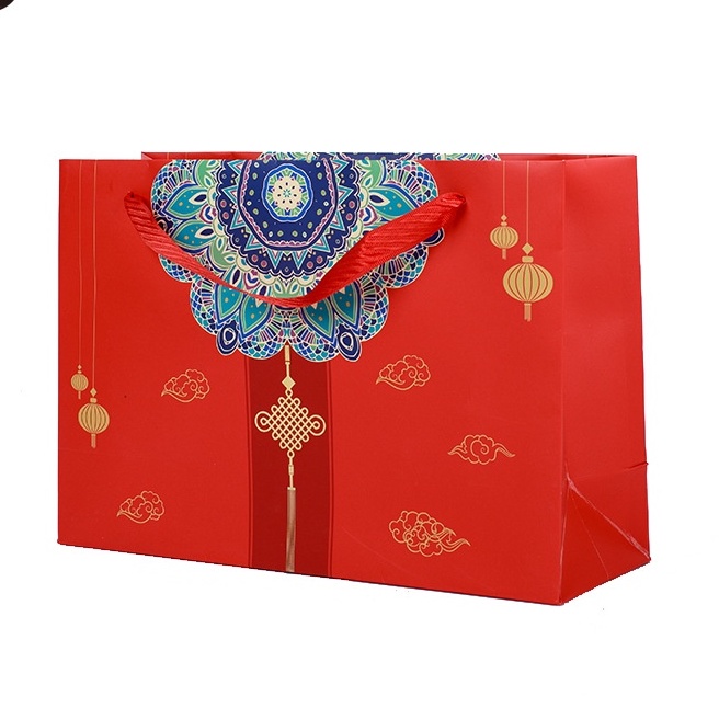 Tet Gift Paper Bags 2024 หลายขนาด | Shopee Thailand