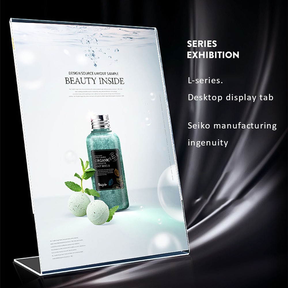 betterNEWAcrylic Display Stand Plastic Counter Perspex Information ...