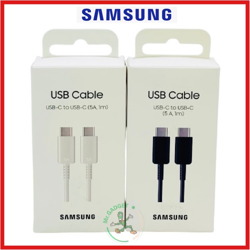 สายชาร์จ Samsung USB Type C to C (ของแท้ประกันศูนย์ไทย) | Shopee Thailand