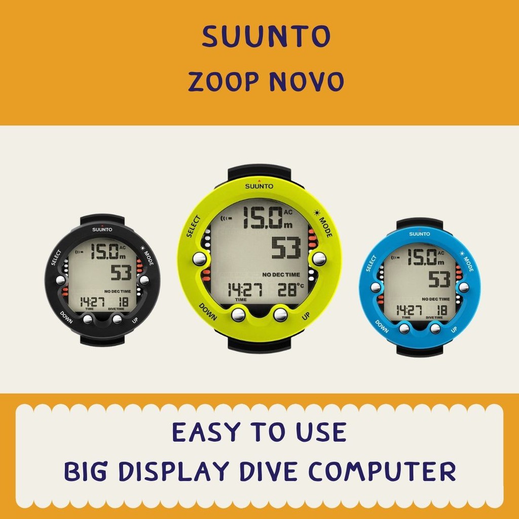 Suunto Zoop novo dive computer | Shopee Thailand