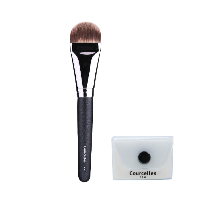 K-beauty(courcelles) แปรงรองพื้น No.22 + เจลทําความสะอาด 200 มล. | Shopee Thailand