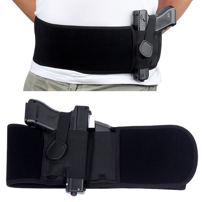 Tactical Pistol Holster Military Portable Hidden Holster Wide Belt ...