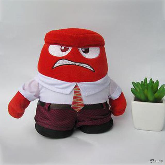 ∈☑Disney Inside Out Figure Plush Dolls Cartoon Anime Toys Joy Anger ...