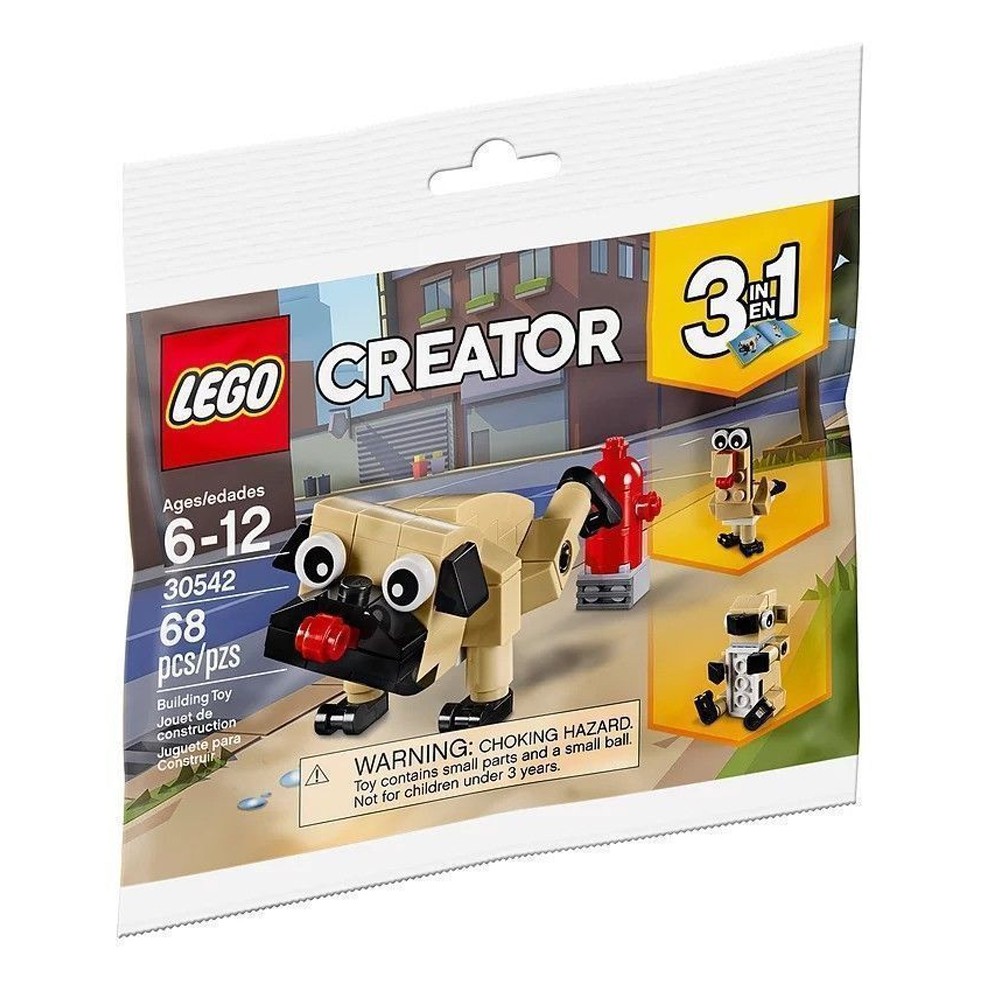 30542 : LEGO Cute Pug Creator 3 in 1 | Shopee Thailand