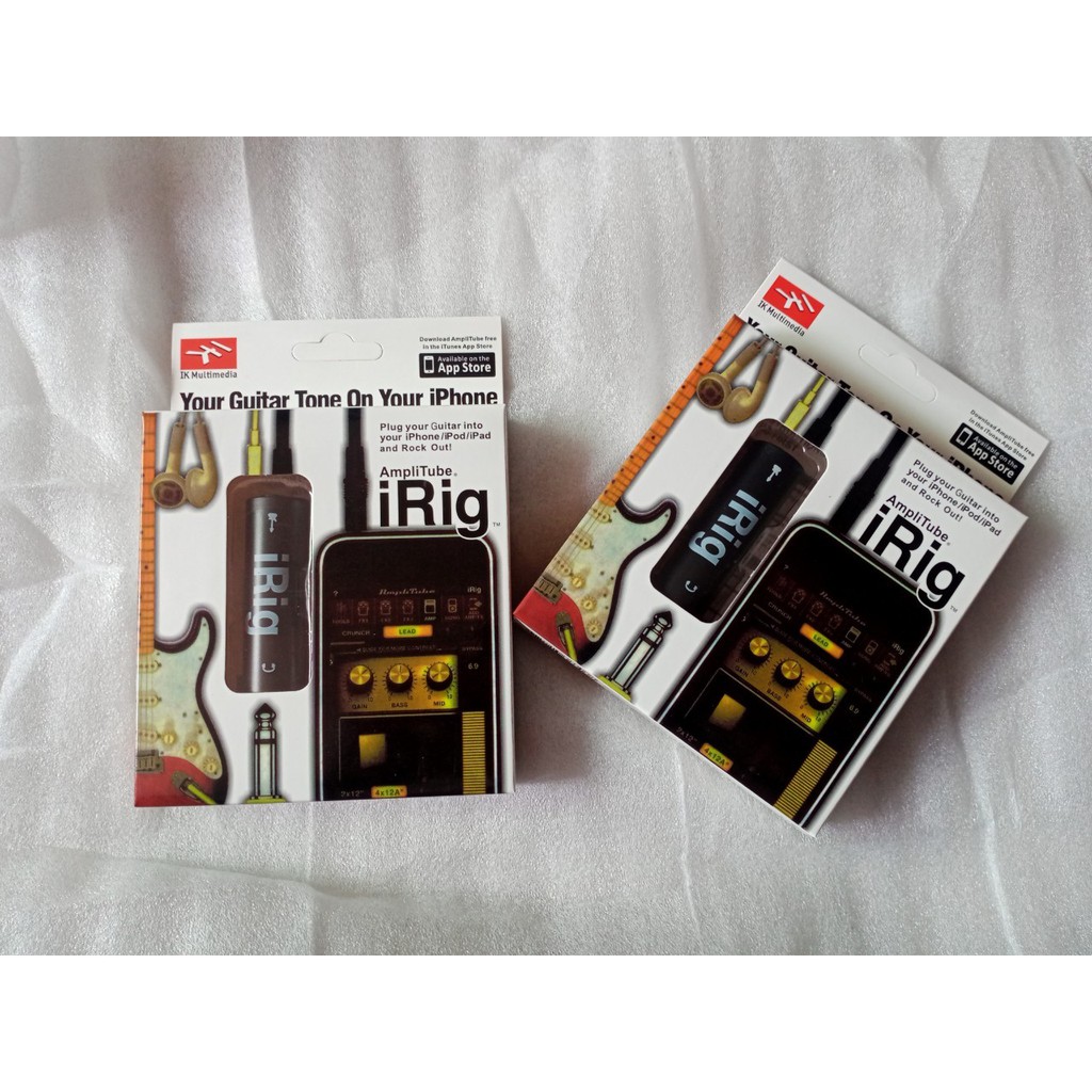 i Rig อุปกรณ์เพิ่มเอฟเฟคเสียงต่อกีต้าร์ | Shopee Thailand