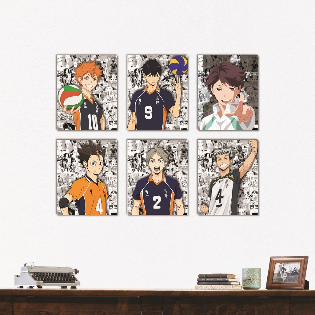สติกเกอร์ตกแต่งผนังลายการ์ตูน Haikyuu Vector | Shopee Thailand