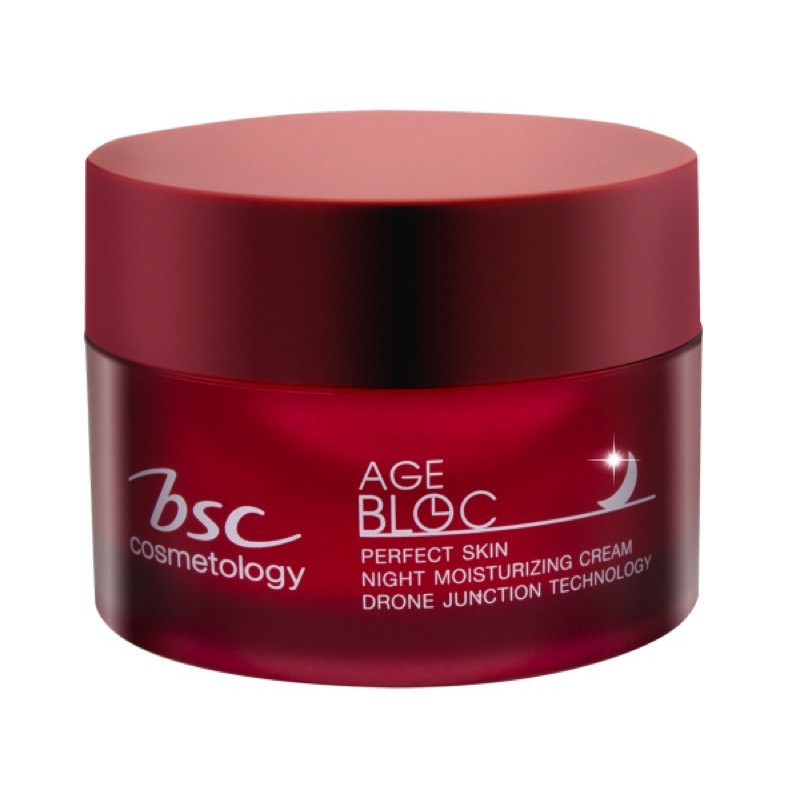BSC AGE BLOC PERFECT SKIN NIGHT MOISTURIZING CREAM บีเอสซี เอจบล็อก เพ ...