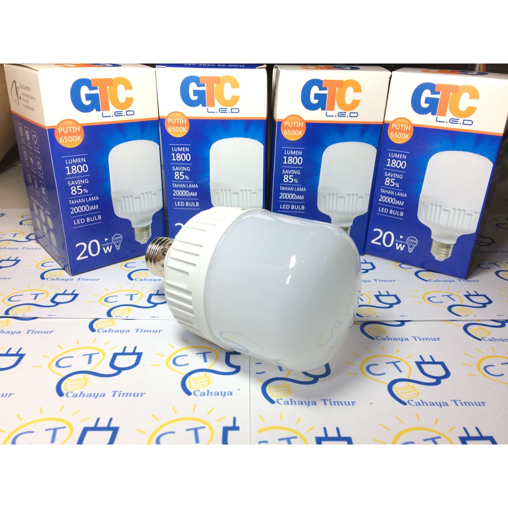 Gtc 20W / 20W / 20Watt ไฟ LED ไฟท่อ / 20 วัตต์ ORI และใหม่ | Shopee ...