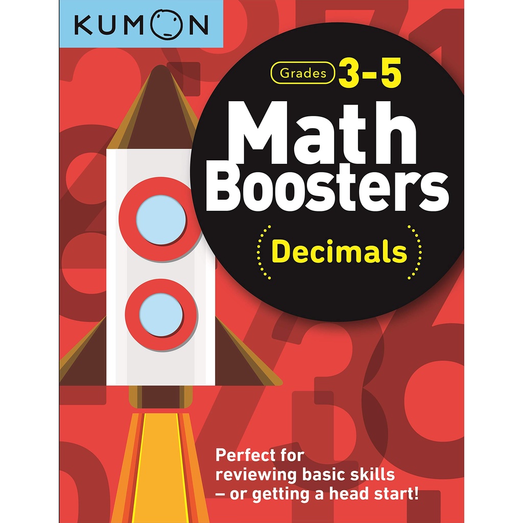 MATH BOOSTERS: DECIMALS (GRADE 3-5) หนังสือใหม่ English Book พร้อมส่ง ...