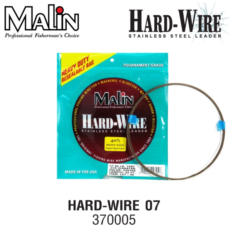 อุปกรณ์ตกปลา แท้จาก MALIN ลวดแข็ง รุ่น HARD-WIRE | Shopee Thailand