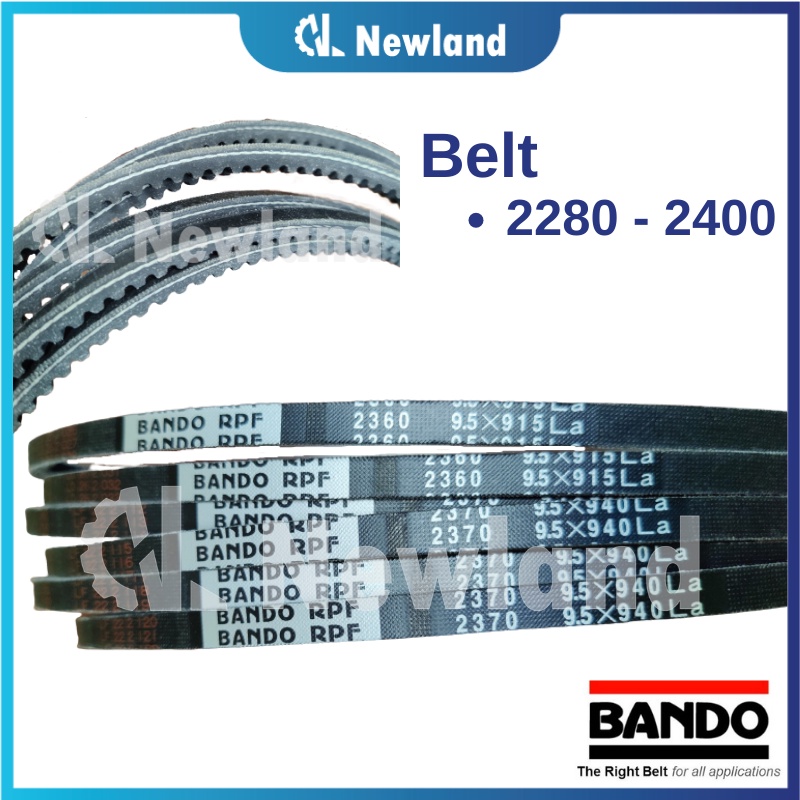 สายพาน Bando RPF 2280 2290 2310 2320 2330 2340 2350 2360 2370 2380 2390 2400 | Shopee Thailand