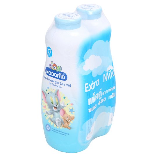 ราคาพิเศษ!! โคโดโม แป้งเด็กสูตรเอ็กซ์ตร้ามายด์ 400กรัม x 2 กระป๋อง Kodomo Extra Mild Baby Powder ...