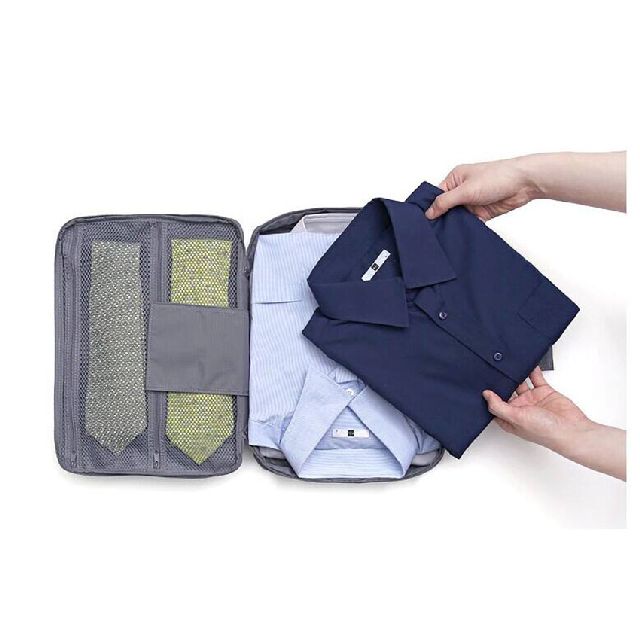 Slim Shirt Pouch กระเป๋าเก็บเสื้อเชิ๊ต กระเป๋าใส่เสื้อผ้า | Shopee Thailand