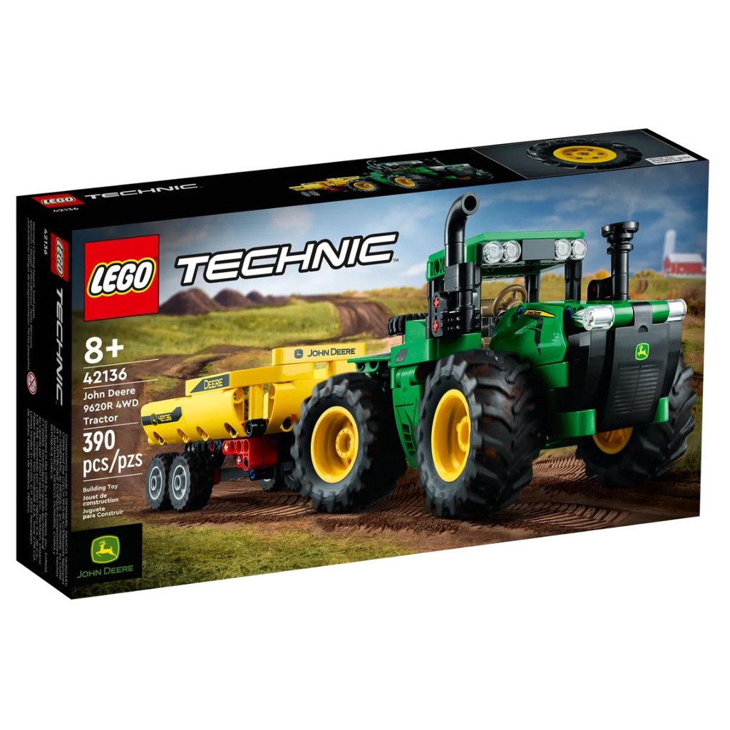 (พร้อมส่ง กล่องสวย ได้ Coinback) LEGO® Technic™ 42136 John Deere 9620R 4WD Tractor | Shopee Thailand
