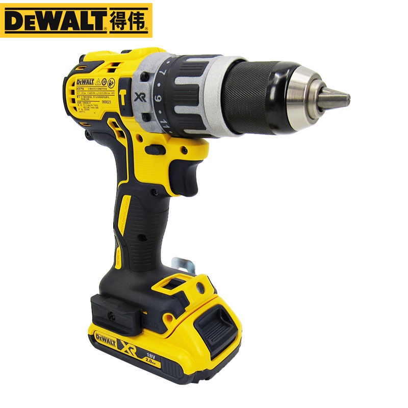 DEWALT DCD776C2/796D2/DCD996M2 แบตเตอรี่ลิเธียม 18V สว่านกระแทกไฟฟ้า ...