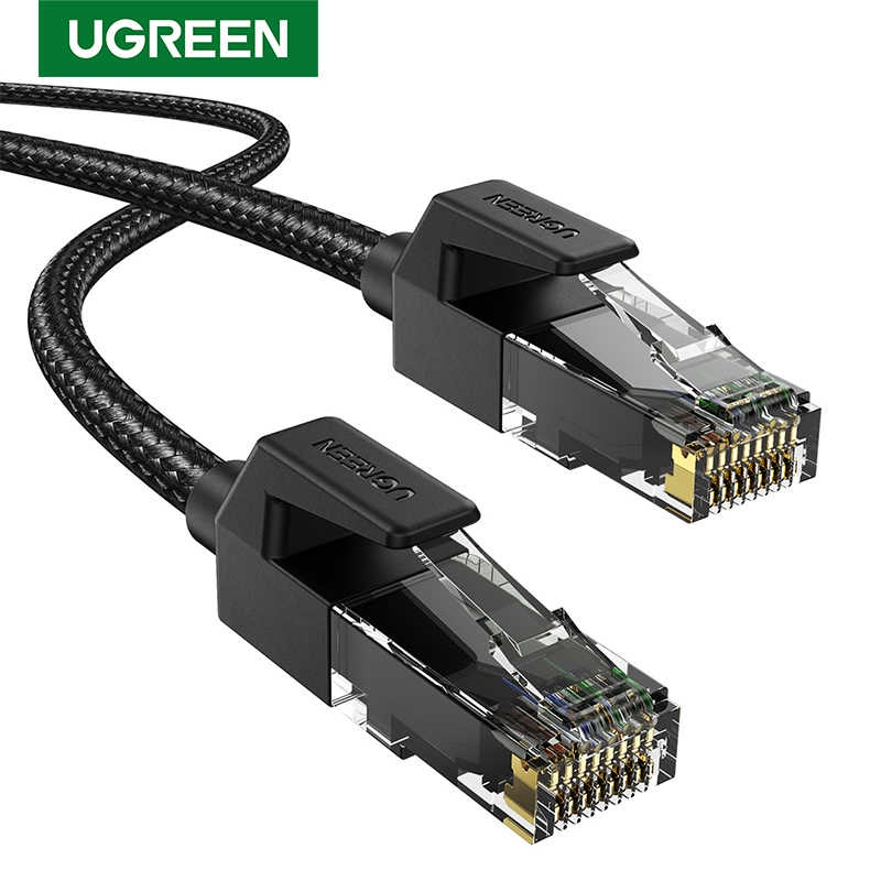 UGREEN CAT6 Durable Nylon Braided RJ45 Cable Ethernet For Television ...