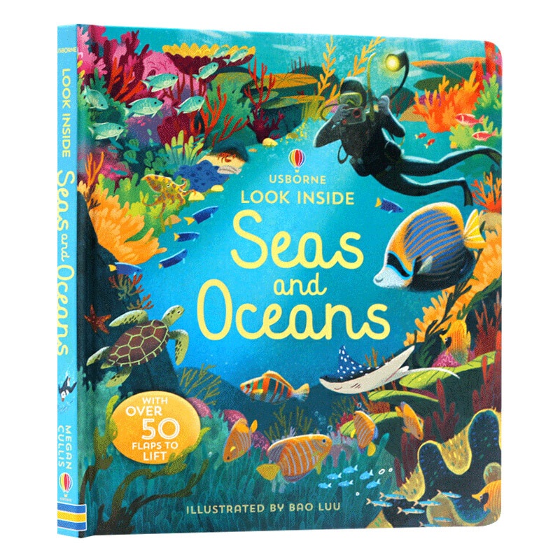 3D Usborne Look Inside our World Reading Learning books หนังสือเด็กภาษา ...