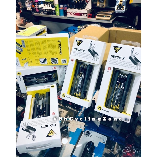 Topeak Hexus X- Mini Tool (เครื่องมือ Basikal) | Shopee Thailand