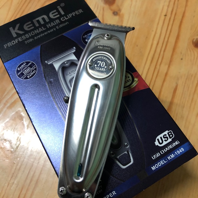 Kemei Km-1949 ปัตตาเลี่ยนกันขอบแกะลายbyช่างจอยลับคม | Shopee Thailand