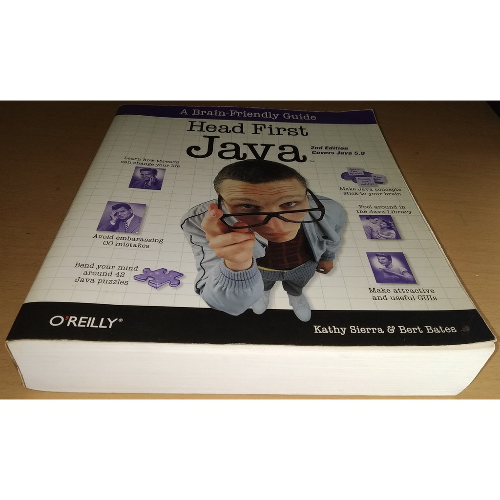 Head First Java (A Brain Friendly Guide) จาวา เท็กซ์บุ๊ค | Shopee Thailand