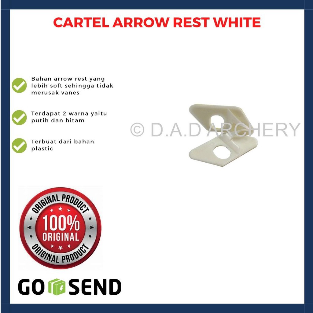 Cartel ARROW REST พลาสติกซุปเปอร์ / การตกแต่งลูกศร | Shopee Thailand