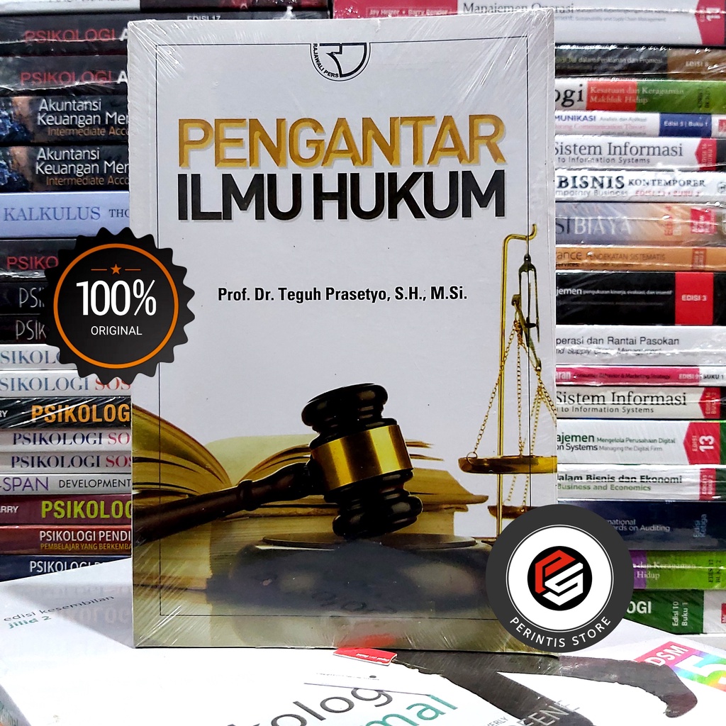 หนังสือต้นฉบับเบื้องต้นสู่วิทยาศาสตร์ทางกฎหมายโดย Teguh Prasetyo RAJAWALI | Shopee Thailand