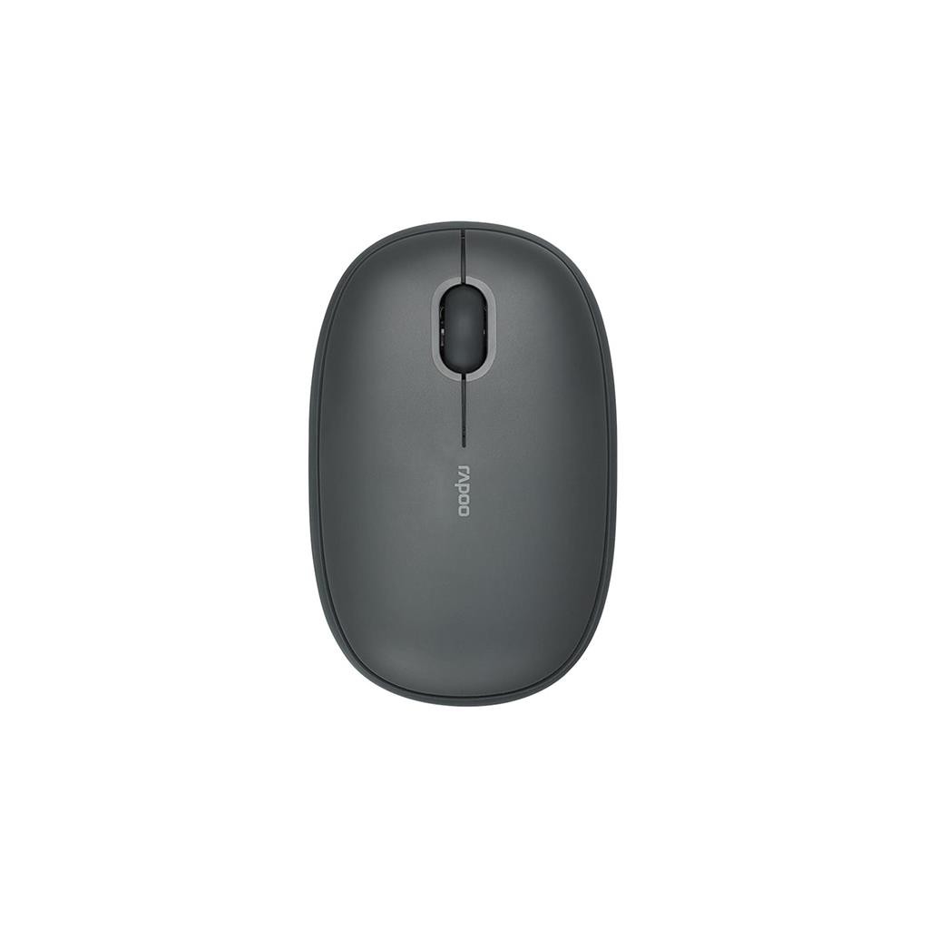 RAPOO WIRELESS MOUSE # M650 DARK GREY (เมาส์ไร้สาย) | Shopee Thailand