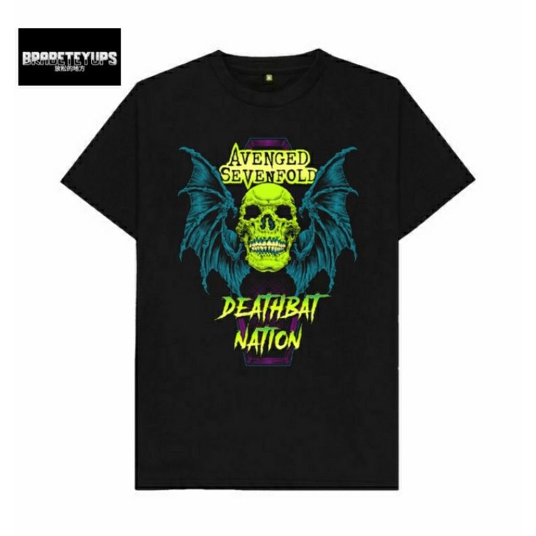 เสื้อยืด Avenged SEVENTFOLD DEATHBAT NATION BAND | เสื้อยืดวง | เสื้อ ...