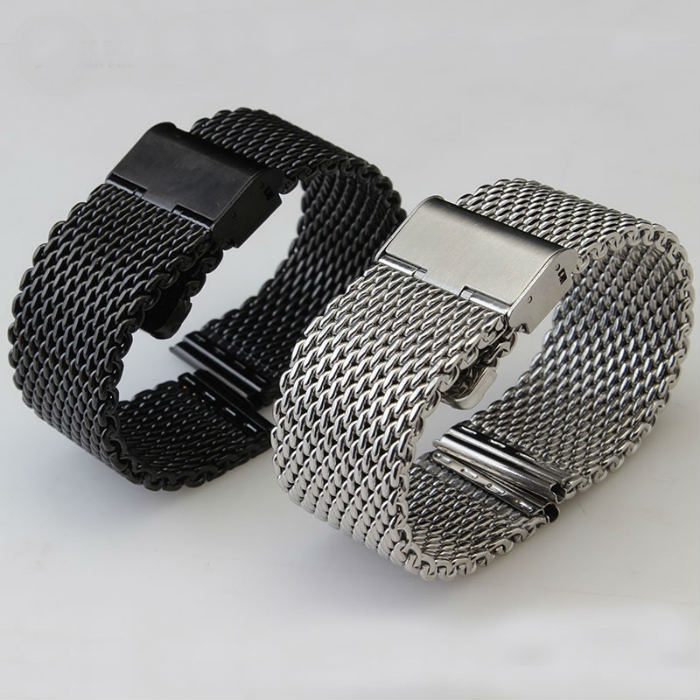 Spot Watch Accessories Strap สาย Seiko LeatherS&T Milano Stainless ...