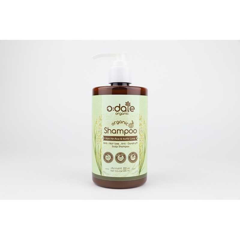 Adale organic Hom Nin Rice & Kaffir Lime Shampoo | Shopee Thailand