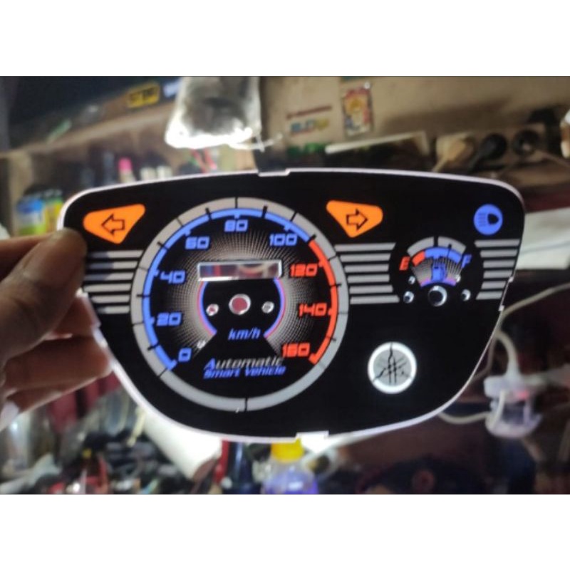 บอร์ดมาตรวัดความเร็ว สไปเดอร์มิเตอร์ nouvo custom z And Catfish ...