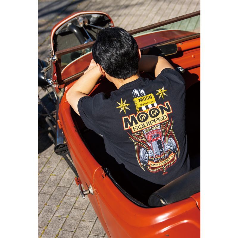 MOON Roadster T-shirt [MQT161BK] | Shopee Thailand