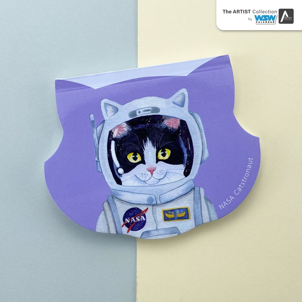 สมุดฉีก ไดคัท My Cat Style (Nasa Catstronaut) | Shopee Thailand