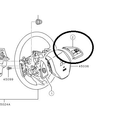 สวิทช์ควบคุมความเร็ว All New Triton Mitsubishi แท้ เบิกศูนย์ รหัส ...