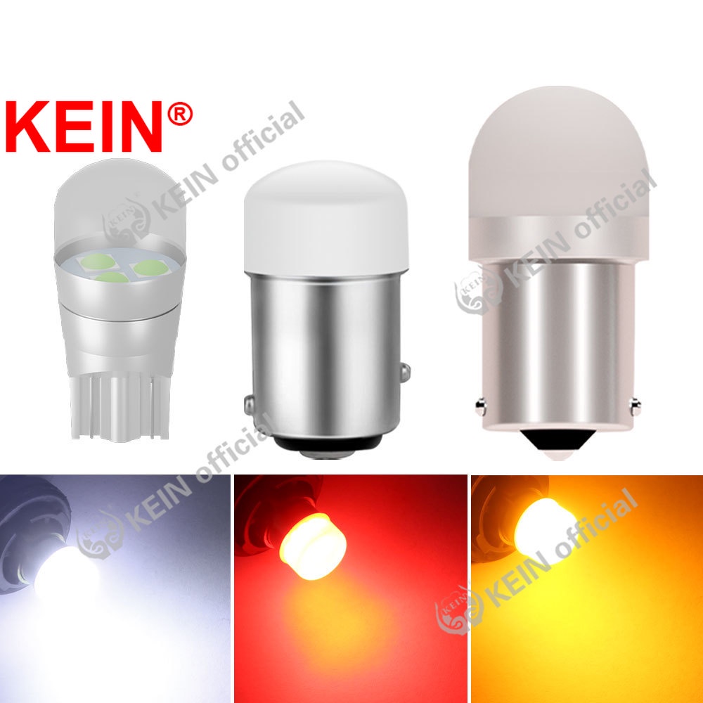 Kein 2PCS T10 หลอดไฟ Led 1156 1157 BA15S BAY15D P21W W5W ที่จอดรถไฟเลี้ยวย้อนกลับแผ่นหาง ...