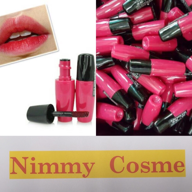 Tony Moly Lip Skin New Delight Mini Tint #02 Red Apple 3ml. | Shopee ...