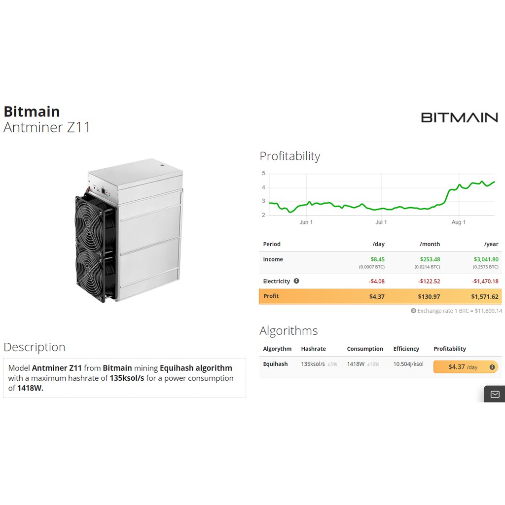 เครื่องขุด ETH/ZEC/BTC Bitmain Antminer E3/Z11/S15 สุดคุ้ม | Shopee Thailand