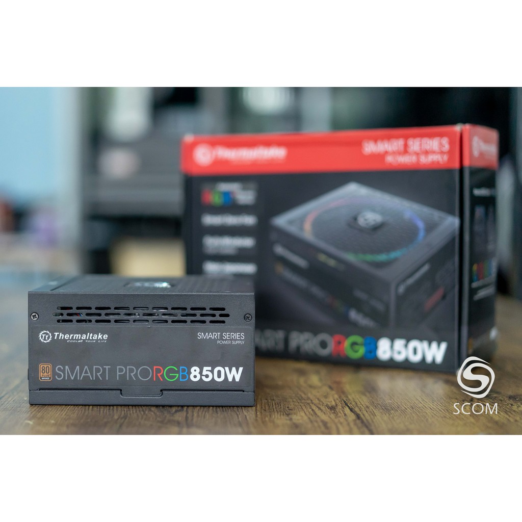 (PSU) Thermaltake SMARTPRO RGB 650W 750W 850W 80+ BRONZE | Shopee Thailand