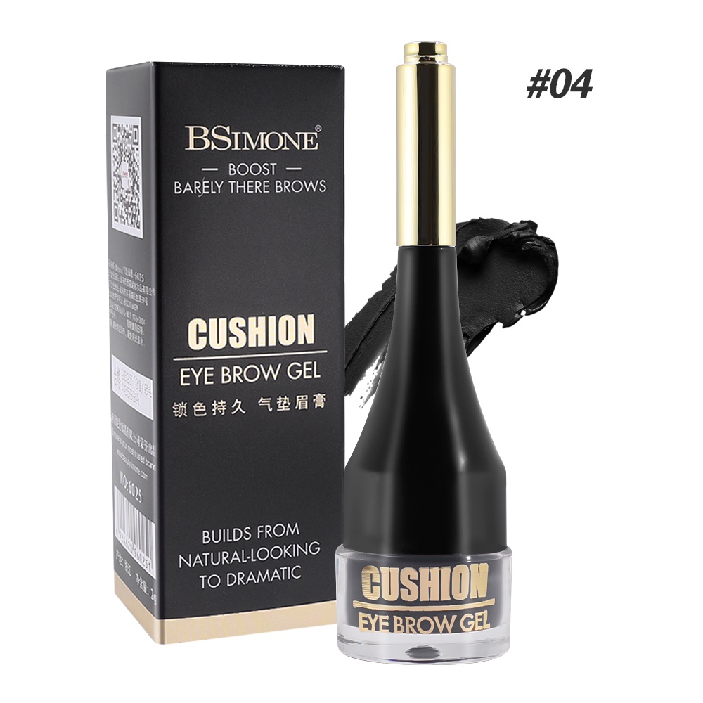 Bsimone ครีมสักคิ้ว 4 สี / เจลย้อมคิ้ว 3D กันน้ํา พร้อมแปรง / ครีมสัก ...