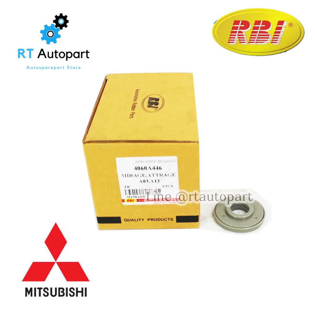 RBI ลูกปืนเบ้าโช้คหน้า Mitsubishi Mirage Attrage ปี11-24 / ลูกปืนเบ้า ...