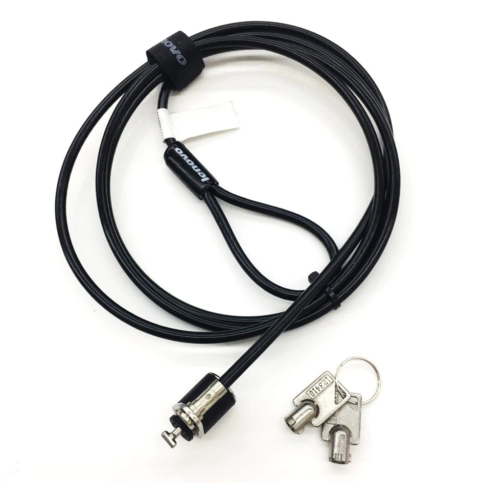 LENOVO Cable Lock ( 57Y4303 ) สายล็อค คอมพ์ โน๊ตบุ๊ก แบบกุณแจ ...