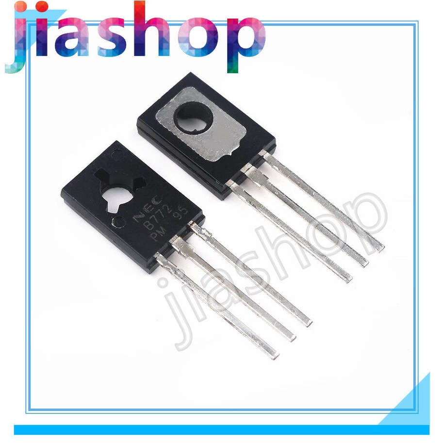 ทรานซิสเตอร์ PNP 2SB772 TO-126 B772 TO126 50 ชิ้น | Shopee Thailand
