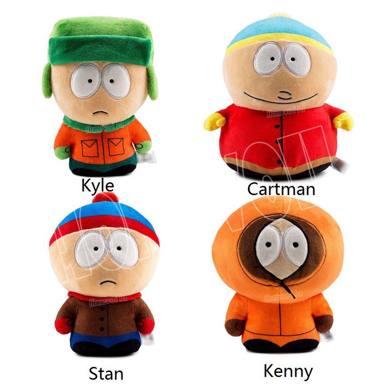 ของเล่นเด็ก ตุ๊กตายัดไส้ South Park Teddy Kyle Eric Kenny Stan ขนาด 18 ...